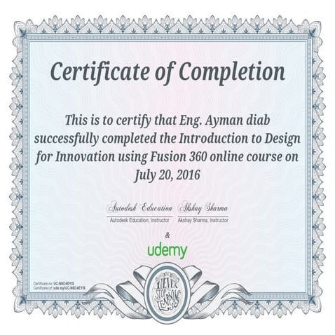Introduction to Design for Innovation using Fusion 360 | PDF