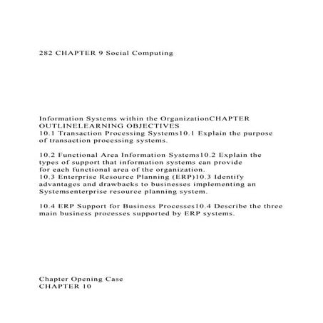 282 CHAPTER 9 Social ComputingInformation Syst.docx