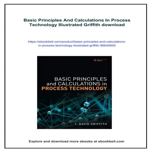 Basic Principles And Calculations In Process Technology Illustrated ...