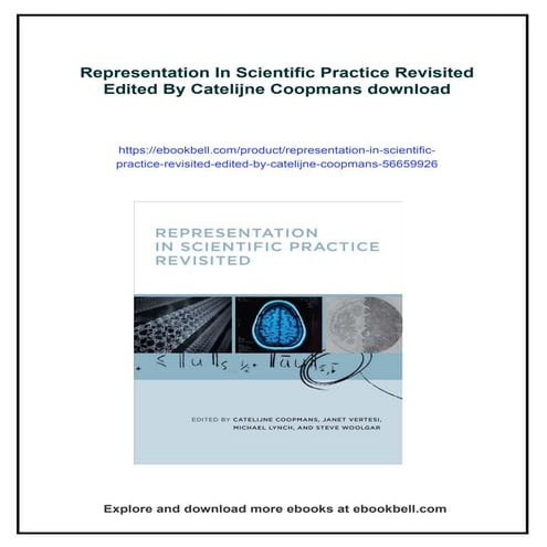 Representation In Scientific Practice Revisited Edited By Catelijne ...