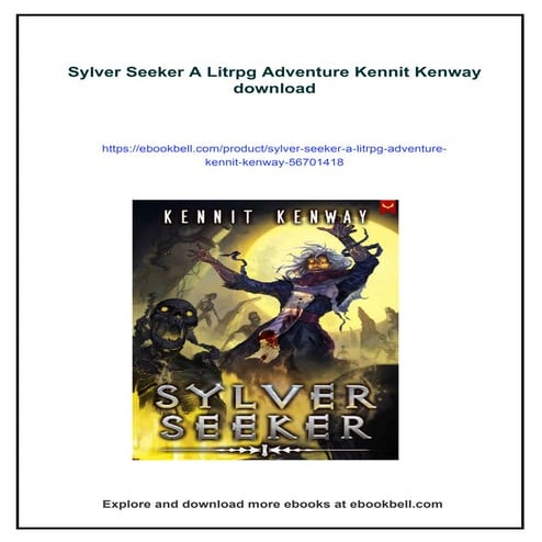 Sylver Seeker A Litrpg Adventure Kennit Kenway | PDF