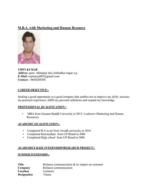 Resume-Format (1) | DOCX