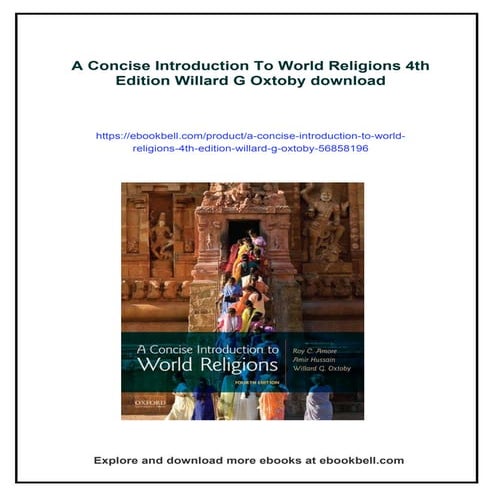 Introduction To World Religions Second Edition Christopher Partridge | PDF