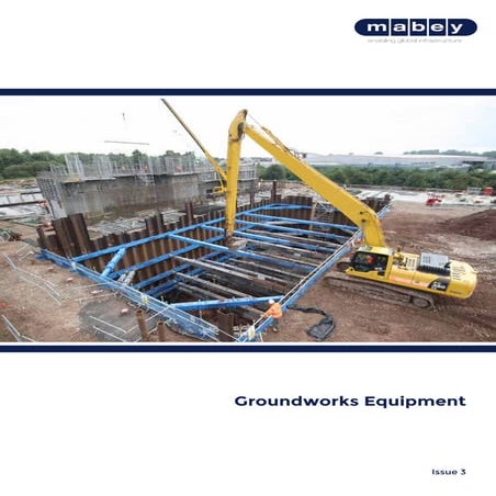 Brochure - Groundworks Equipment - Issue 3 Sep 2016 | PDF
