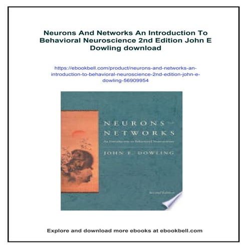 Neurons And Networks An Introduction To Behavioral Neuroscience 2nd ...