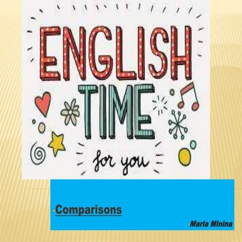 modifying comparisons.ppt