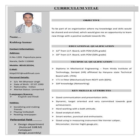 kuldeep resume | PDF
