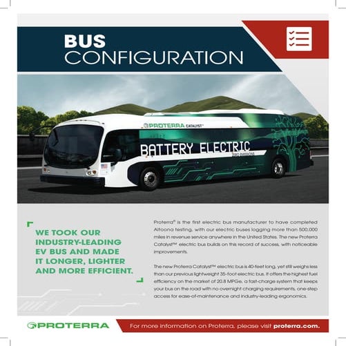 Proterra TearSheet | PDF