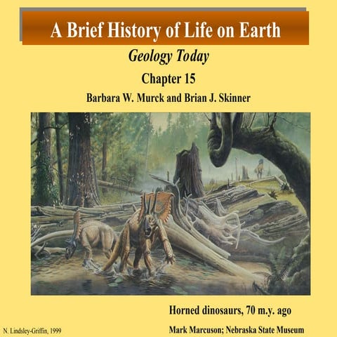 A brief History of Life on Earth PowerPoint | PPT
