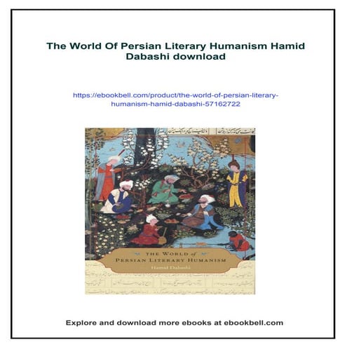 The World Of Persian Literary Humanism Hamid Dabashi | PDF