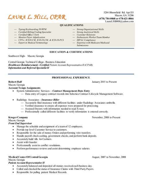 HELEN'S RESUME (UPDATED) | DOCX | Healthcare Industry | Industries