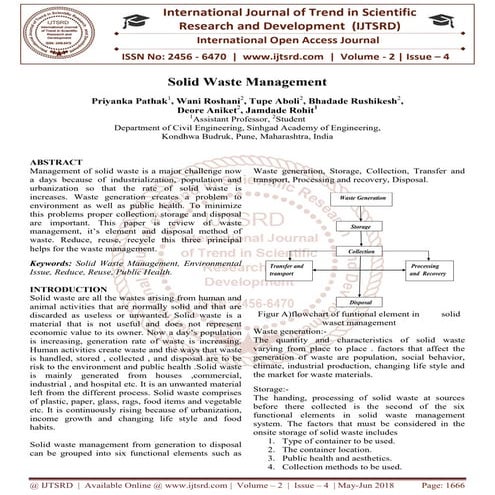 Solid Waste Management | PDF