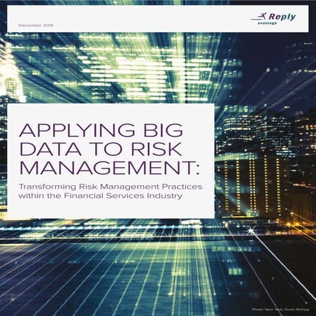 AR - Applying Big Data to Risk Management | PDF