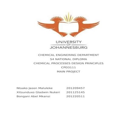 289109277 design-project-1-final | PDF