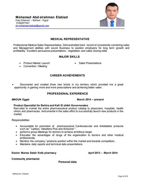 Mohamed Samir - CV | PDF