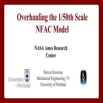 1_50th Scale NFAC Model Motor Testing-1 | PPT