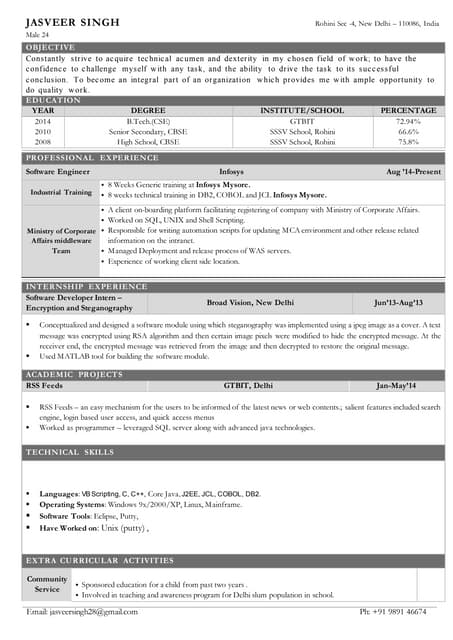 satheesh resume | DOCX