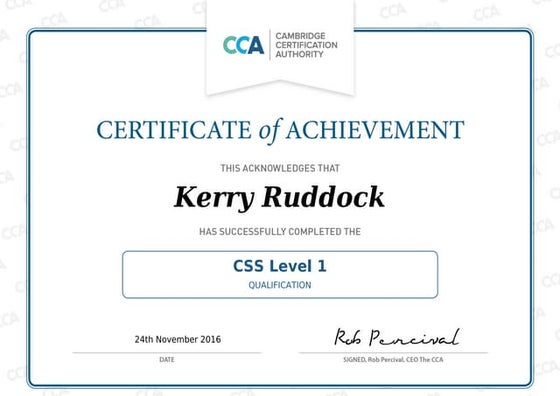 CCA-Certificate-Javascript Level 1 | PPT