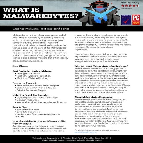 Kaseya Connect 2011 - Malwarebytes - Marcin Kleczynski | PPT