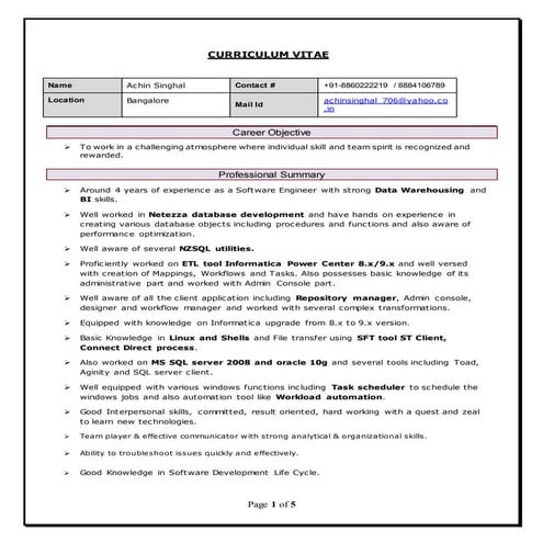 Senior Technical Writer / Project Manager | PDF