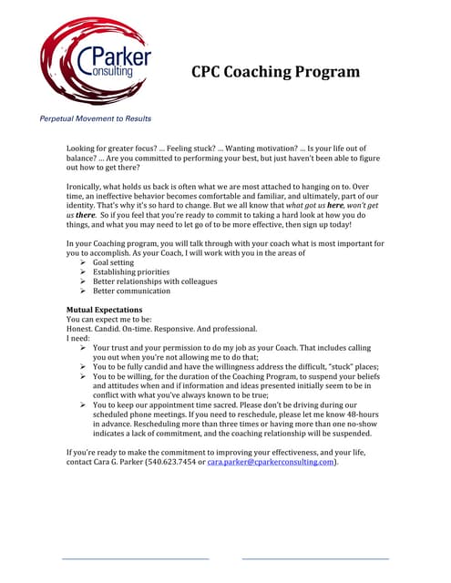 Women's Month Coaching Promotions | PPT