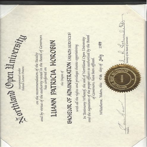 BAHS Degree scan | PDF