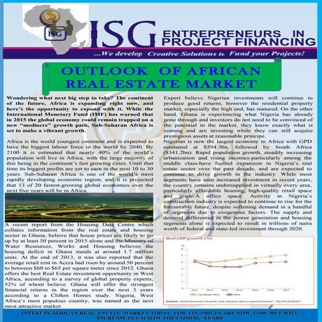 African real estate leaflet | PPS