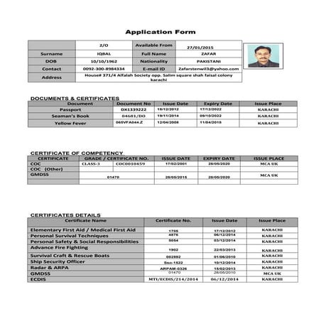 Application Form | DOC