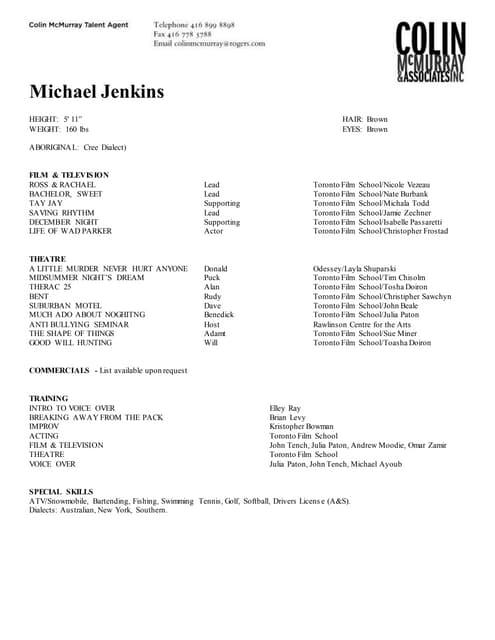 Resume Alexandra Goldstein | DOCX | Theater Venues | Attractions