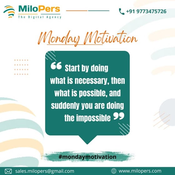 Monday Motivation | PDF | Email | Internet