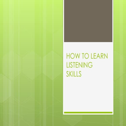 28 listening st.ppt it is about listening strategies! | PPT