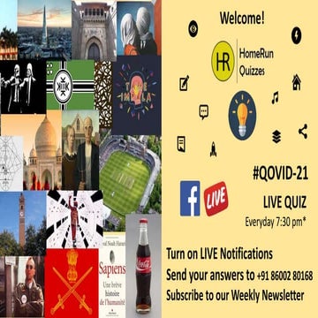 General Quiz #14 #QOVID-21 Quiz Series | PPTX