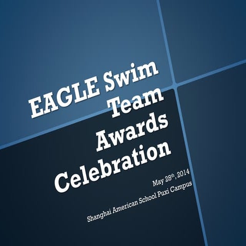 Puxi Swimming end of year 2014 ! | PPTX