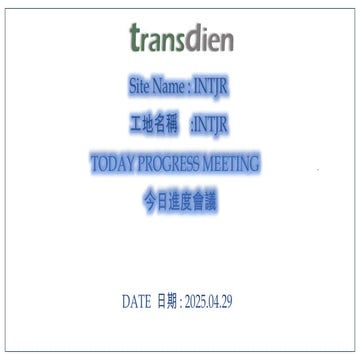 29-04-2025-_INTJR_Transdien_Daily_Progress_Meeting.pptx