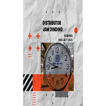 0882-2611-0625, Jam Dinding Lucu Grosir | PPT