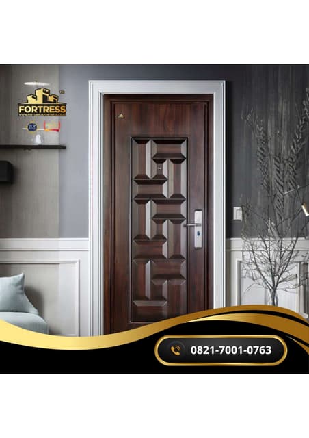 WA 0821 7001 0763 (FORTRESS) Pintu Besi Dua Daun Minimalis di Pamekasan | PDF