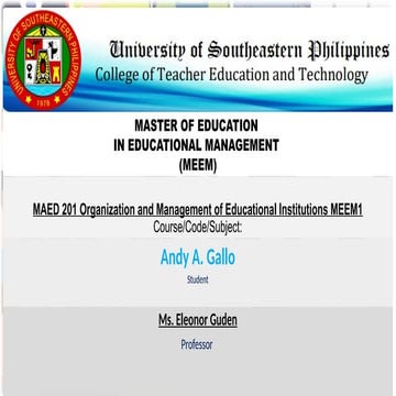 Population Ecolgy Report on educ mngmnts | PPTX