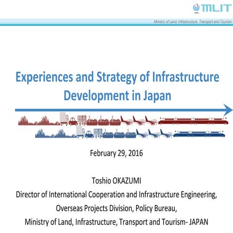 Experiences and Strategy of Infrastructure Development in Japan ...