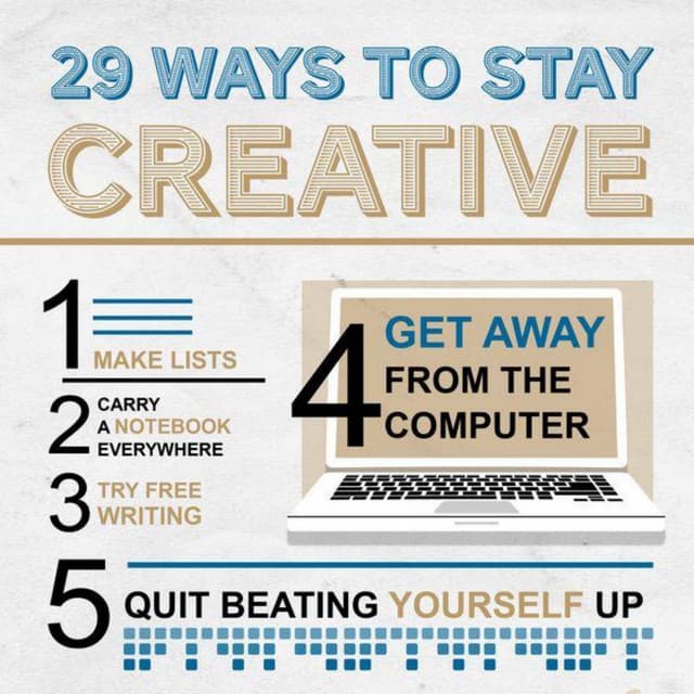 29 ways to stay creative | PDF