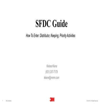 SFDC - Step by Step Reference Guide | PPTX