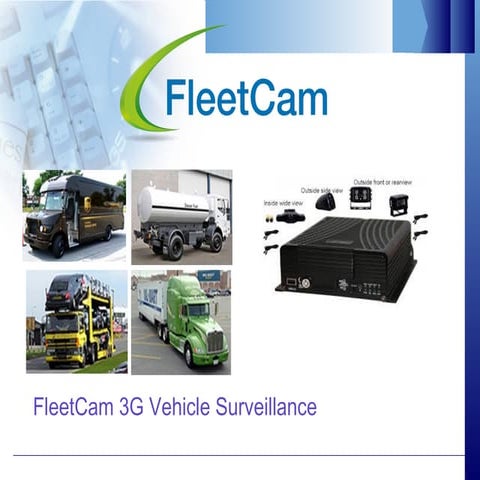 FLEETCAM 3g PP June 2016 | PPT