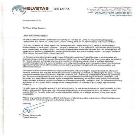HSL DPSL Letter | PDF
