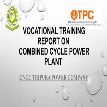 2912471 summer training | PPTX | Power and Energy Industry | Industries