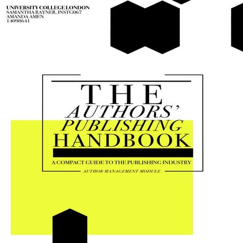 The Authors' Publishing Handbook | PDF | Desktop Publishing | Computer ...