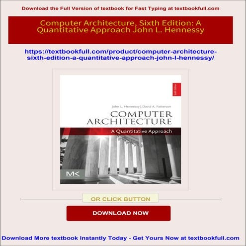 Get Computer Architecture, Sixth Edition: A Quantitative Approach John ...