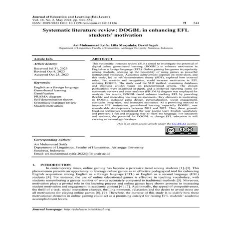 Gamification in English Language Teaching | PDF