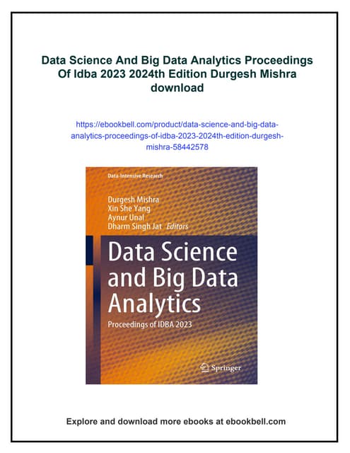 National Seminar on Data Analytics | PDF