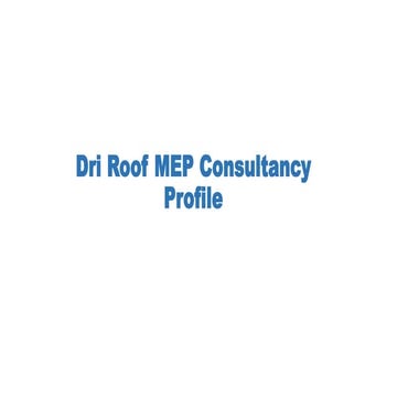 Dri Roof MEP Profile | PPT