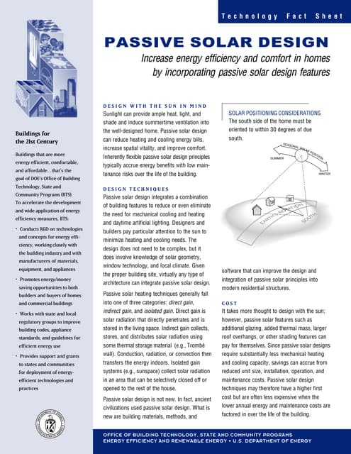 Solar building design | PPTX
