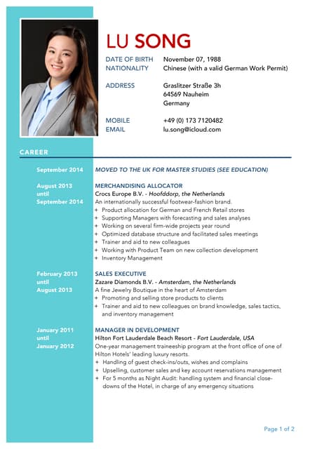 Lu Song presentations